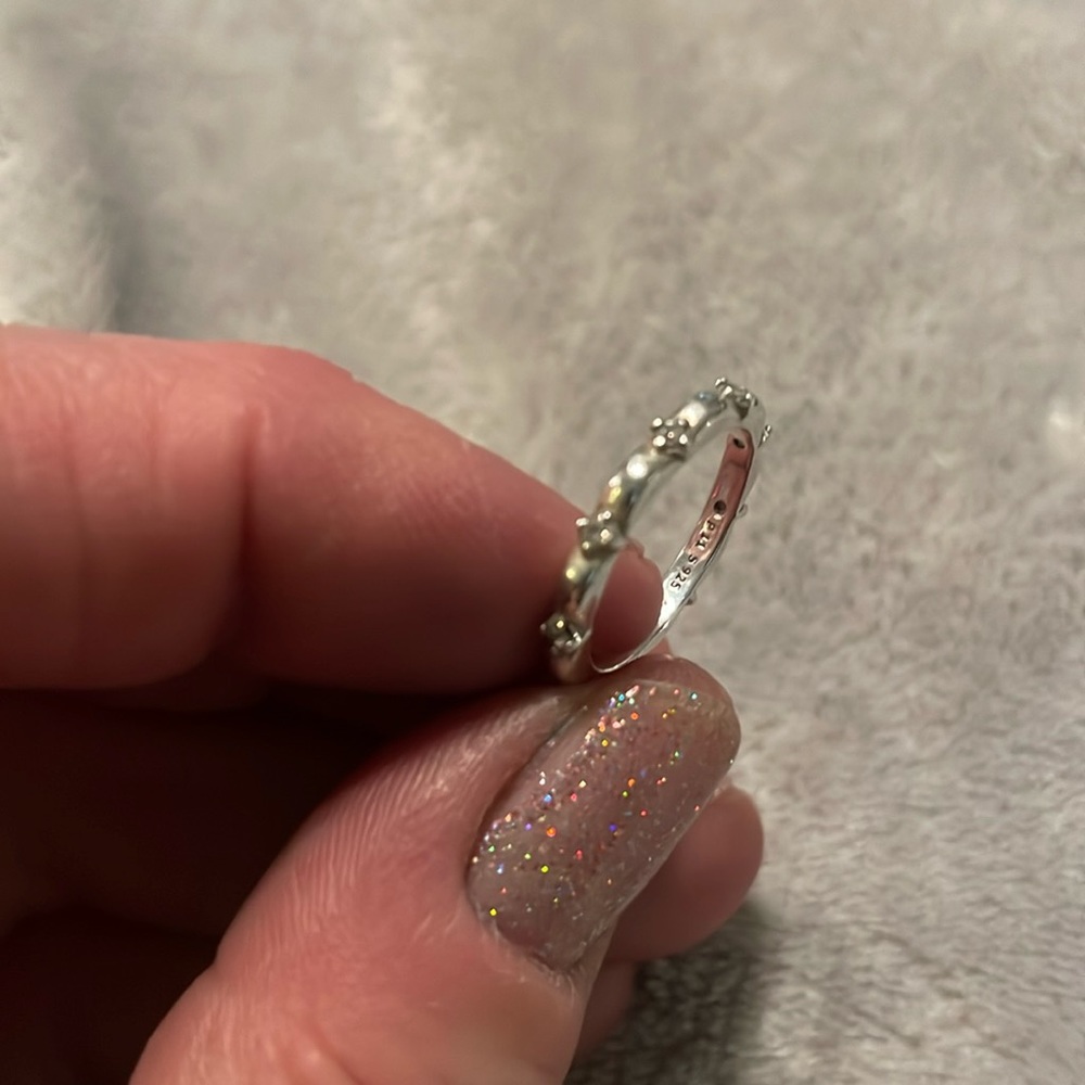 Pandora Stackable Silver Ring - Gem